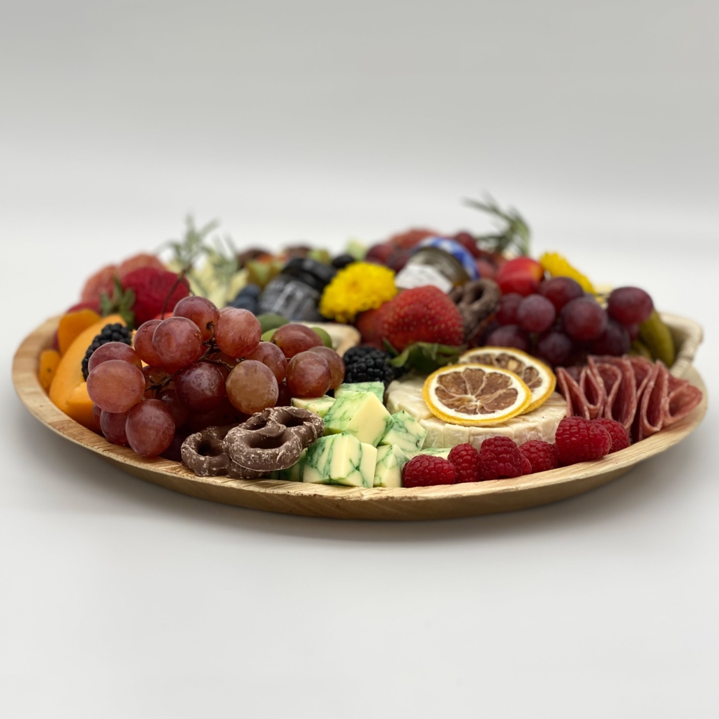 Round Party Platter - Sharecuterie Grazing Boxes and Boards