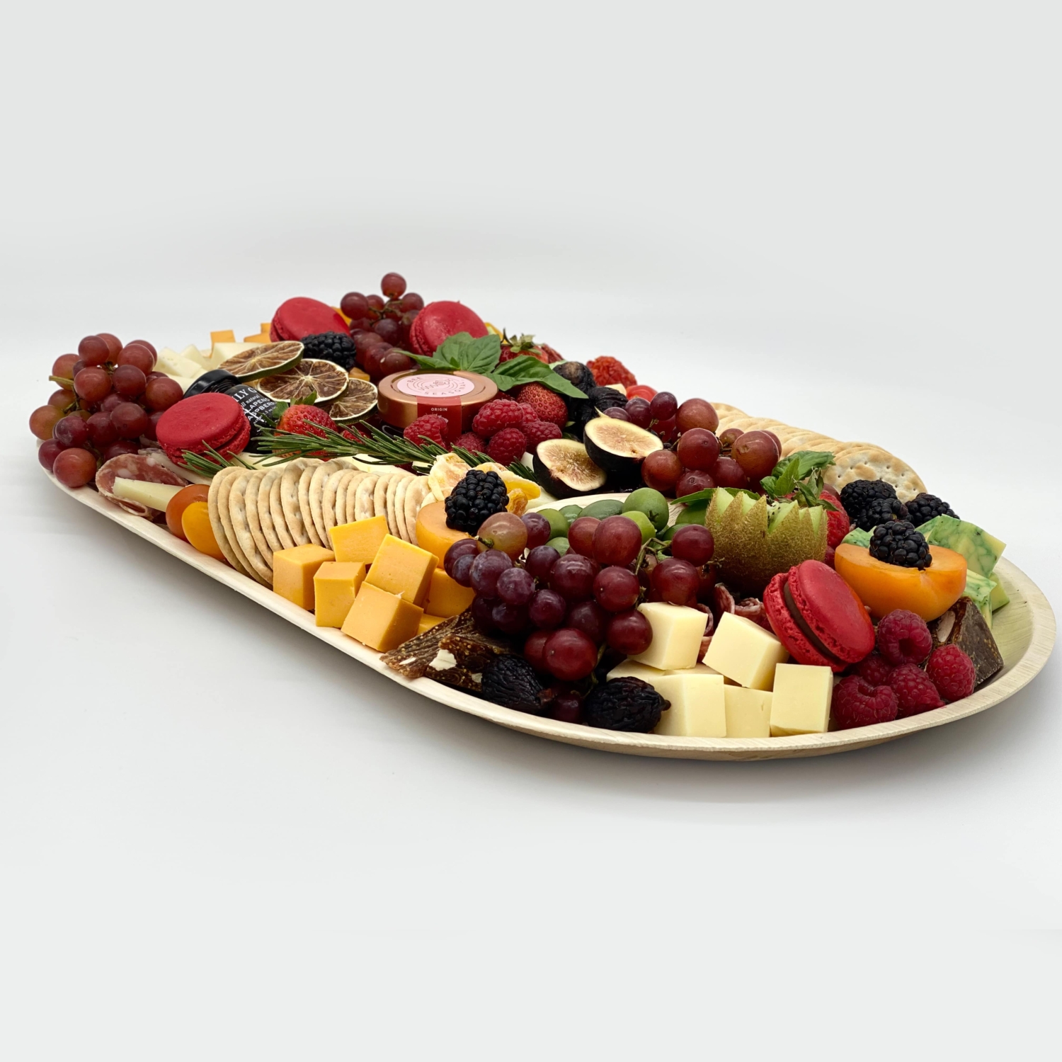 Round Party Platter - Sharecuterie Grazing Boxes and Boards